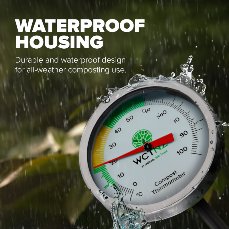 WCTNZ® TOOLS | Garden Premium Compost Thermometer | Waterless ...